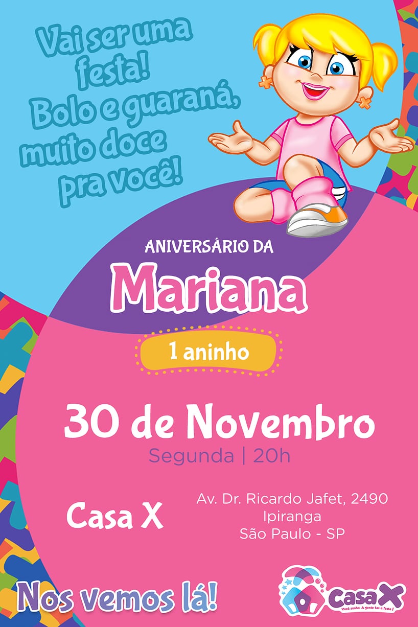 Convite de Aniversário Infantil | Modelos incríveis | FestaLab