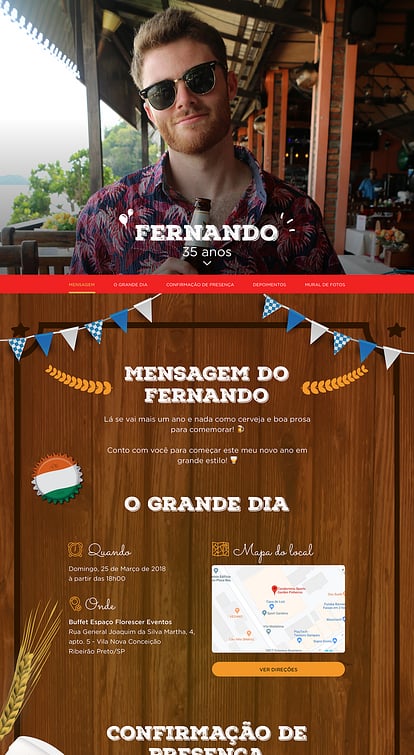 Convite Boteco Grátis para Editar | FestaLab