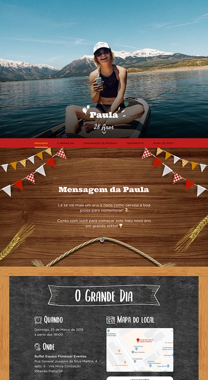 Convite Boteco Grátis para Editar | FestaLab