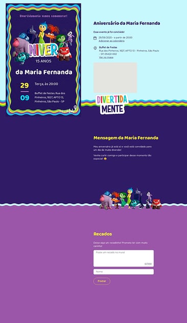 Convite Divertidamente Grátis para Editar | FestaLab